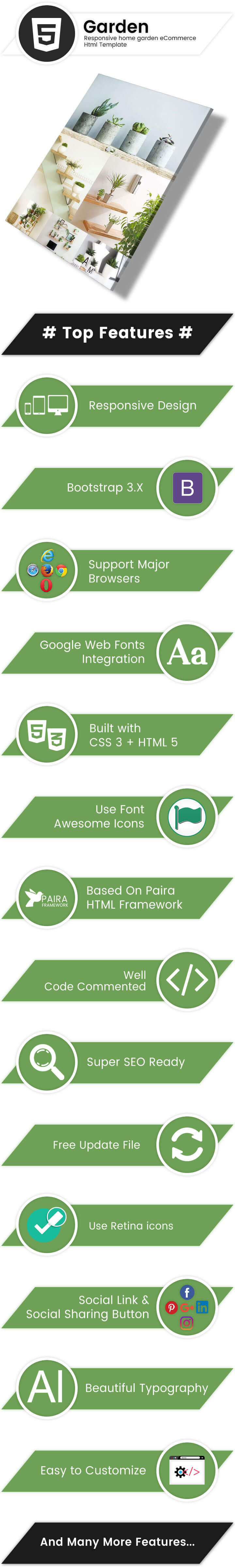 Garden - Responsive home garden eCommerce Html Template | ThemeTidy